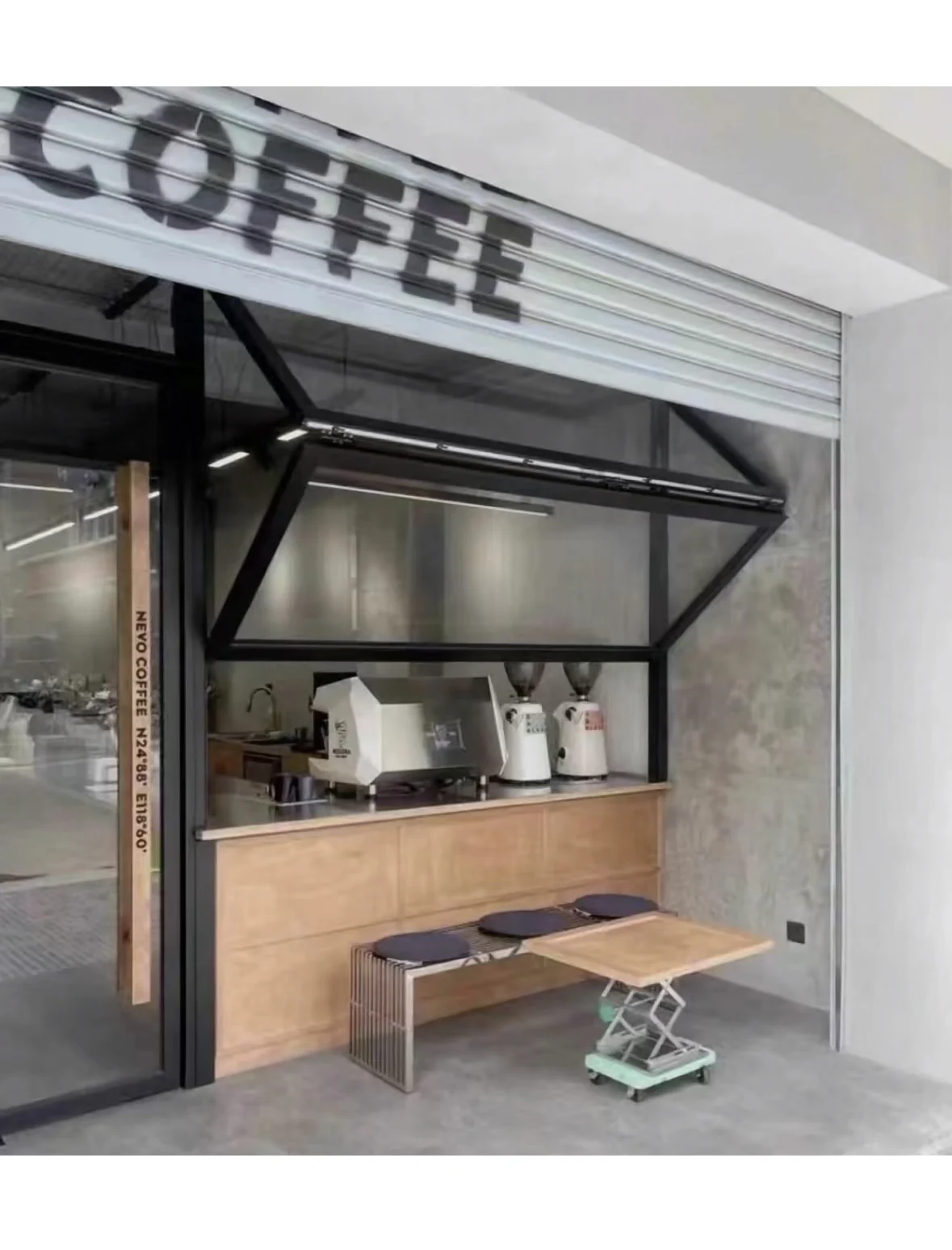 Customizable Diverse Folding Windows Louver Curtain Type Vertical ...