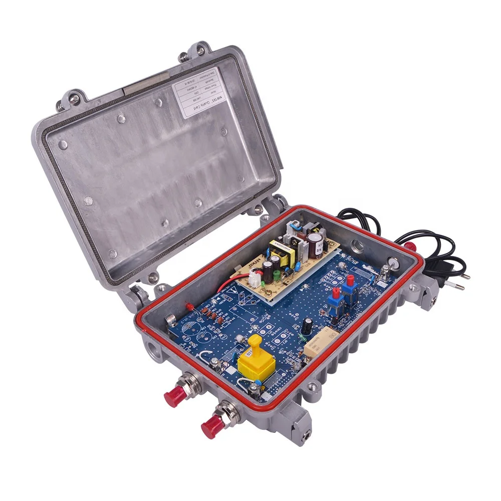 Catv Outdoor Amplifier/catv Trunk Line Amplifier With Agc - Buy Catv ...