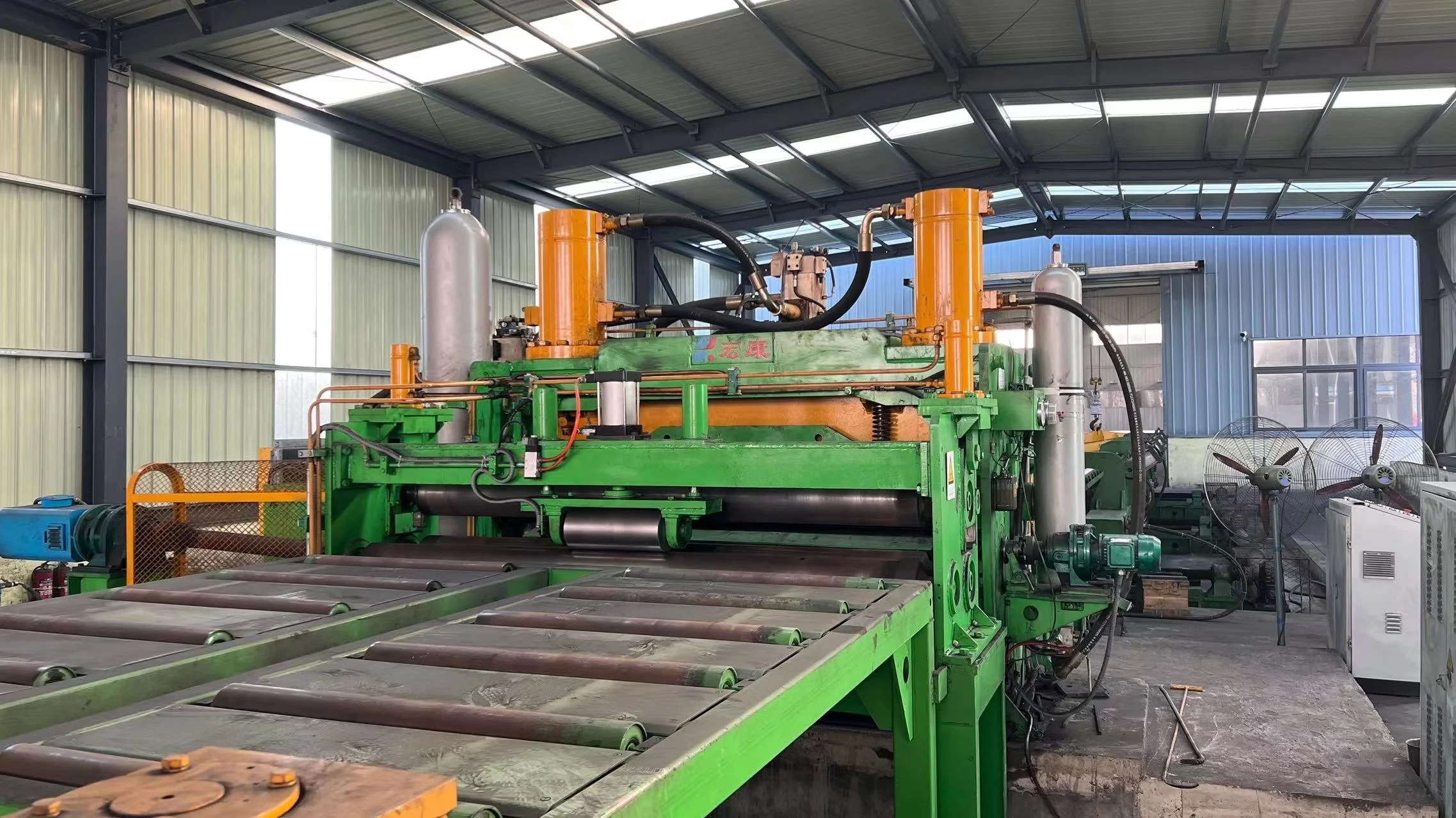 Steel Coil Flattening Leveling Rewind Coil Machine/metal Sheet or Steel ...