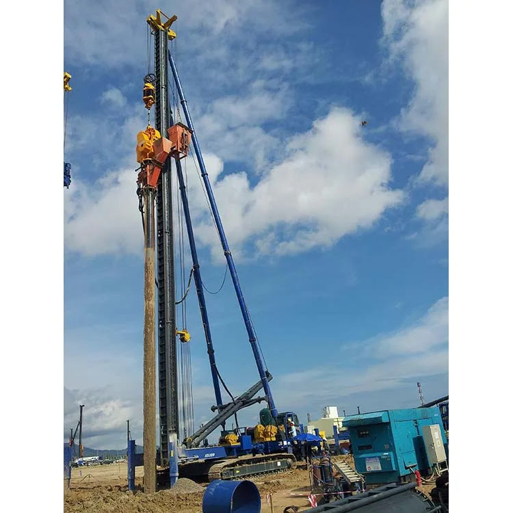 Crawler Piling Frame Sand Compaction Pile Driver Machine SCP