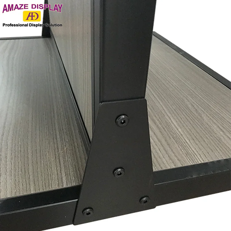 Mdf Slatwall Panels With Aluminum Insert Retail Hanging Display Rack ...