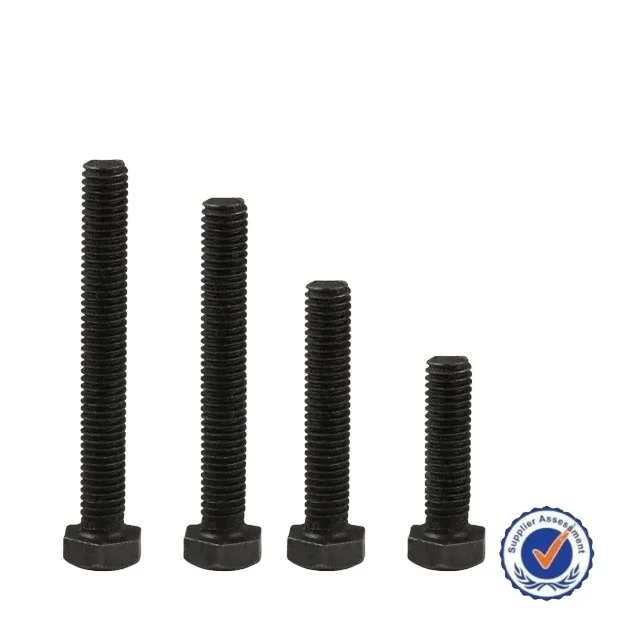 Black Hex Screw Bolts And Nuts Din933 M6 Bouten M10 Tuerca Y Perno ...