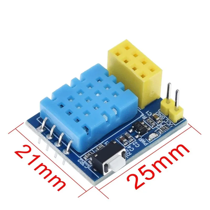 ESP8266 ESP-01 esp-01S DHT11/AM2302 DHT22 temperature and humidity WiFi ...