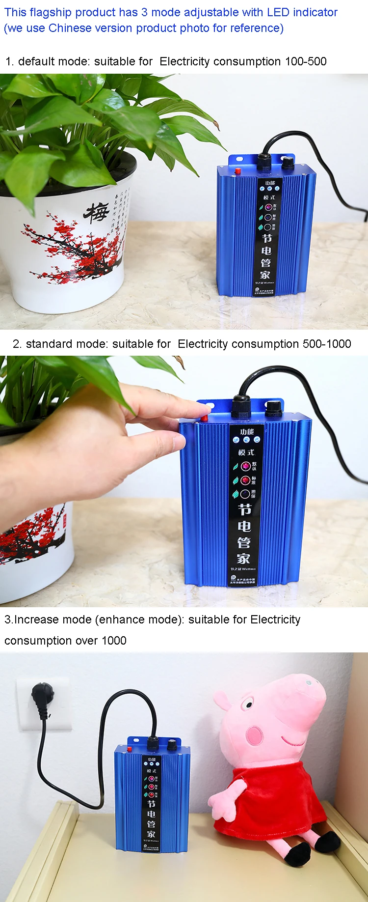 200kw Household New Power Saver Saving Electric Energy Power Saver ...