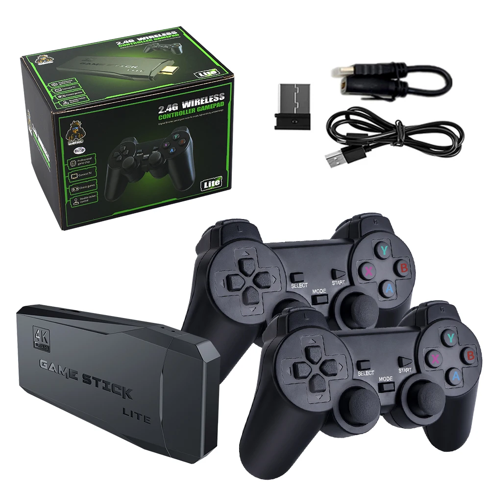 M8 Wireless Handheld Game Console - Retro Portable Gamepad with 2 ...