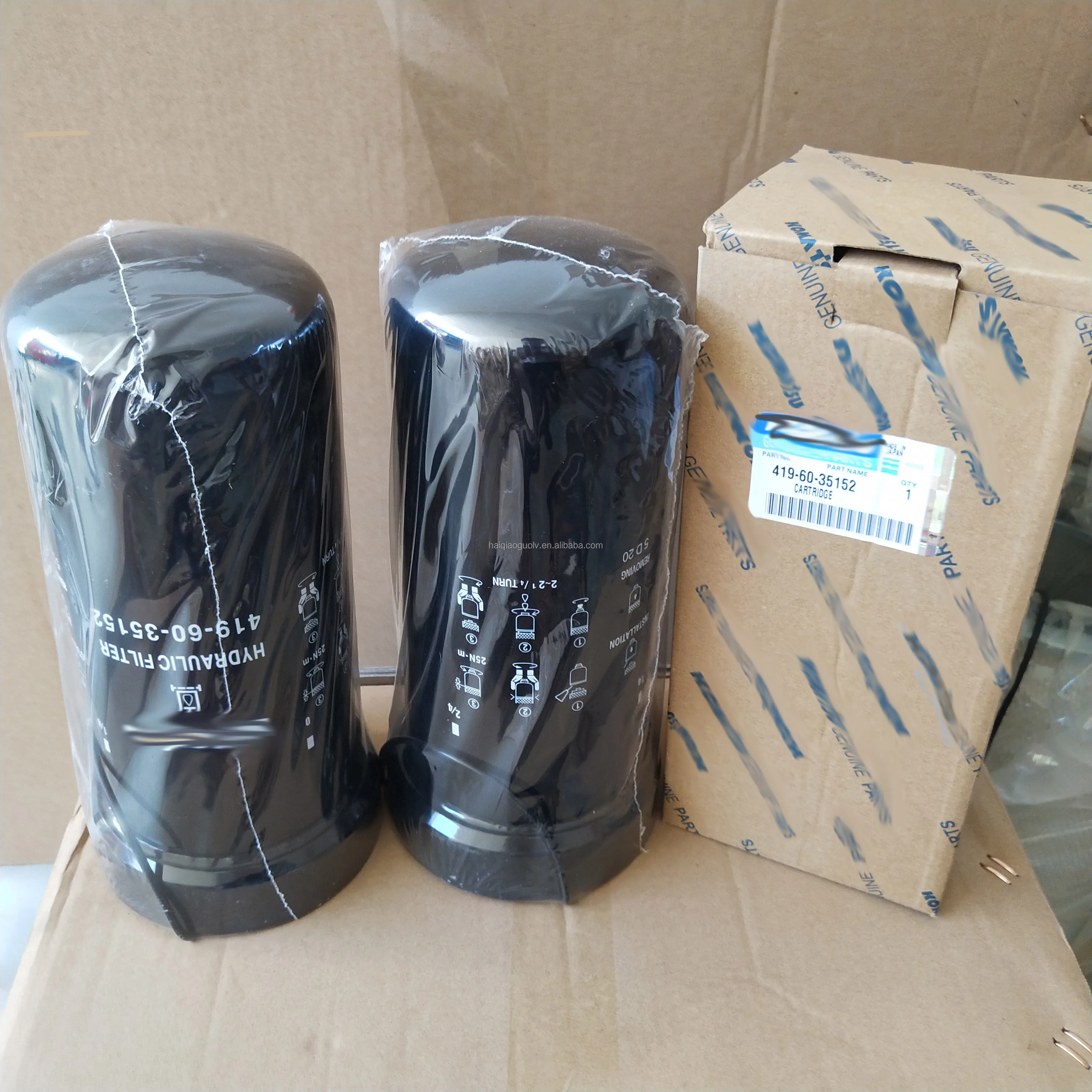 Genuine Tianruixiang Hydraulic Filter Assembly Bt9360 419-60-35152 419 ...