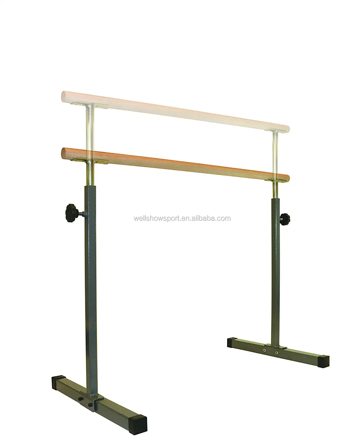 Wellshow Sport Portable Adjustable Ballet Barre Bar Set Ballet Dance ...
