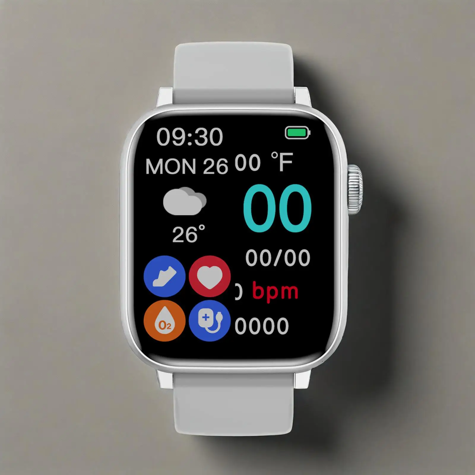 H9 Smartwatch with Sport Exercise Health Monitoring Heart Rate Blood ...