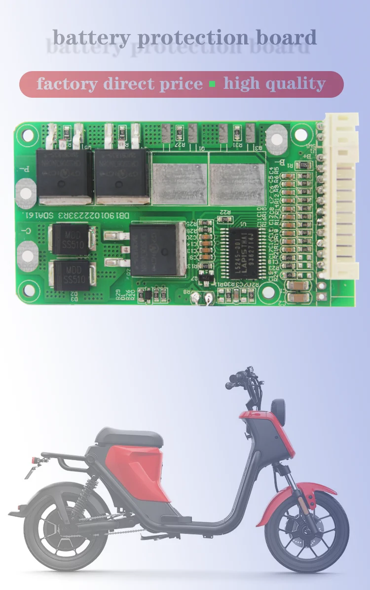 10s 36v 15a Li-ion Lithium 18650 Battery Cell Bms With Weak Current ...