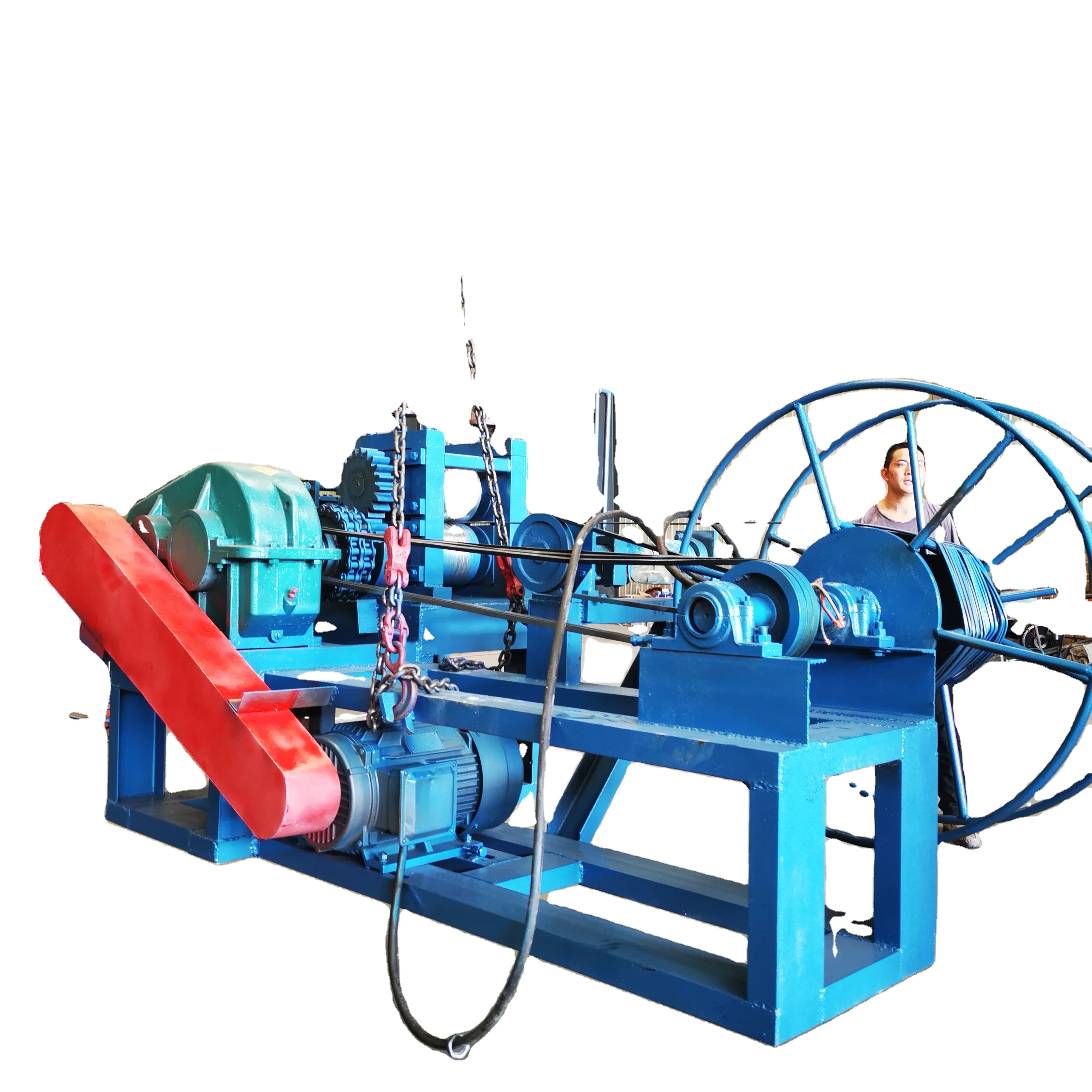 Flat Wire Round Rolling Machine - Easy to Operate & Durable