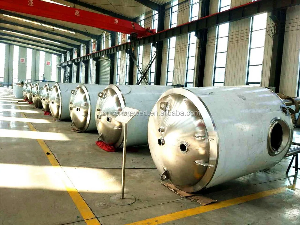 Glycol Jacket Beer Fermentation Vessels - Isobaric Tanks