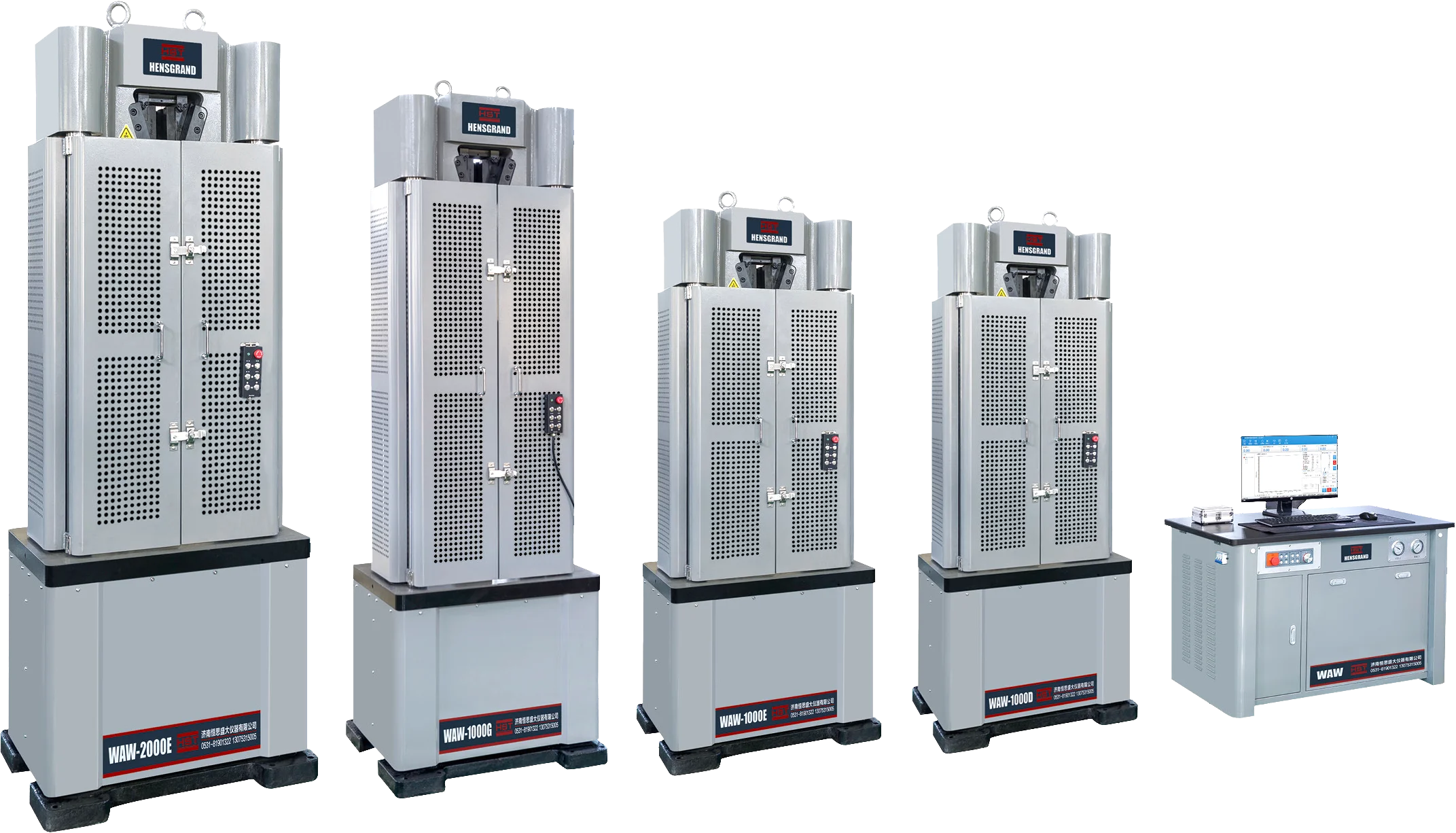 WEW-1000D 1000KN Steel Rebar Universal Tensile Testing Machine