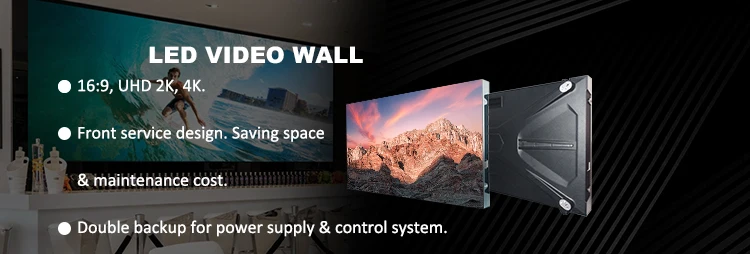 LED Video Wall 640x480mm - Full Color Smd Die Aluminum