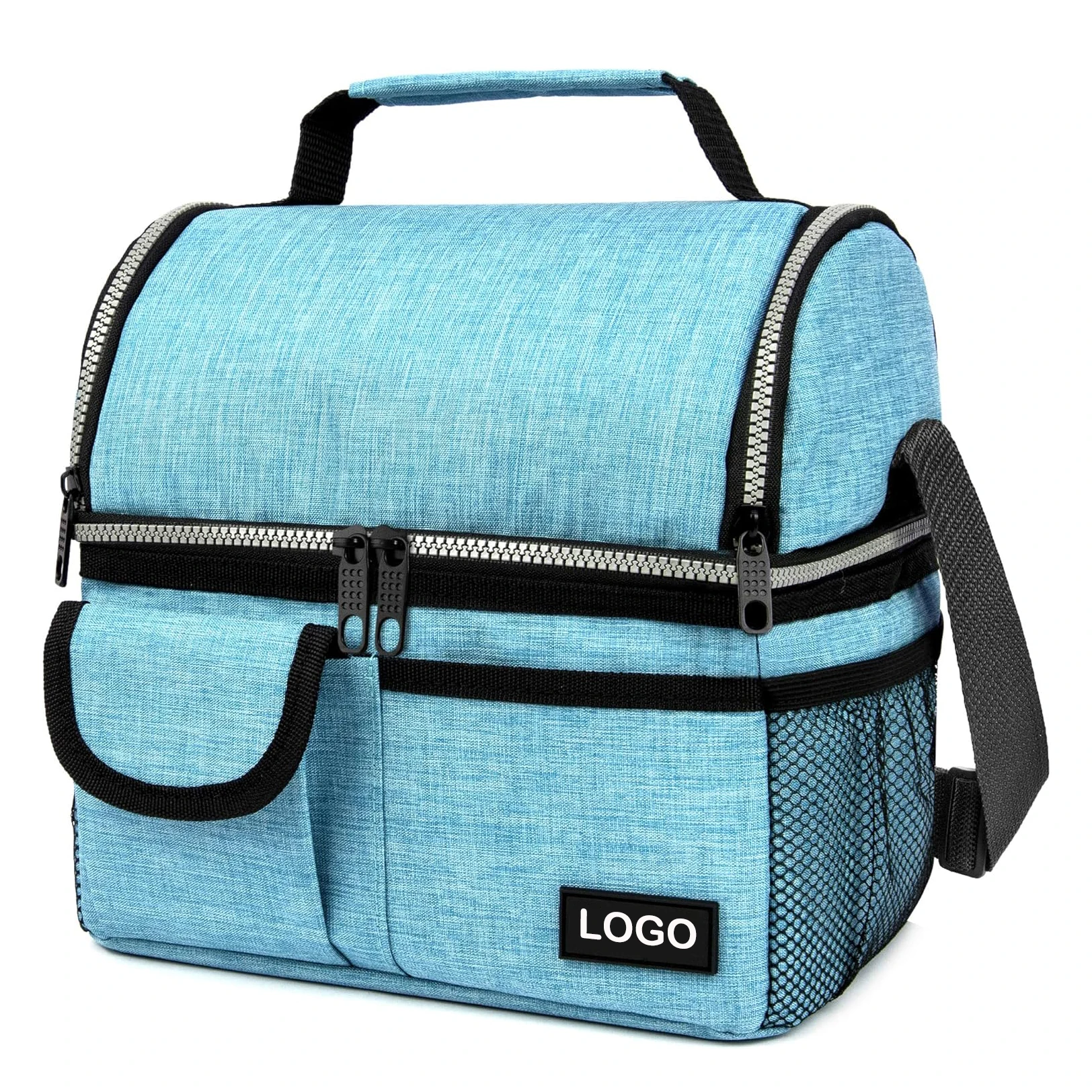 Custom Lady Cute Insulated Lunch Tote Bag Thermal Food School Office ...