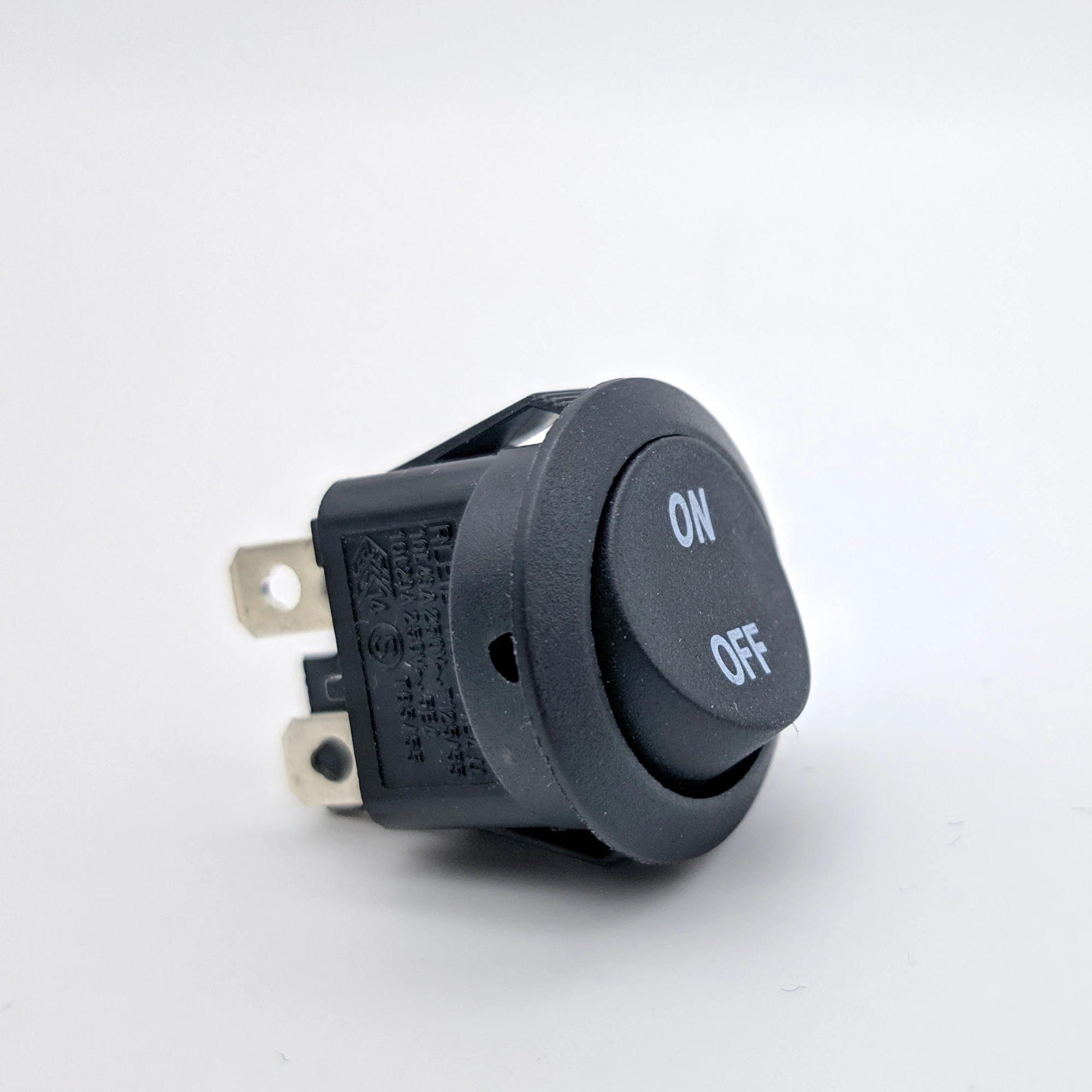 16A 125VAC/10A 250VAC T105 1/3HP 4 PCB 단자 블랙 라운드 로커 스위치| Alibaba.com