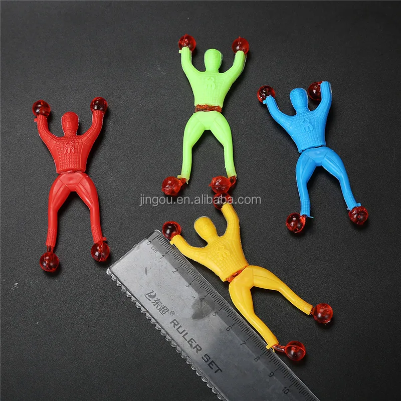Wholesale Funny Party Favor Sticky Man Climb on the Wall