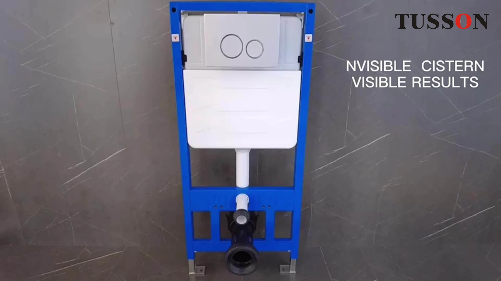 Dual-flush Wall Hung Concealed Cistern Hidden Concealed Flush Water ...