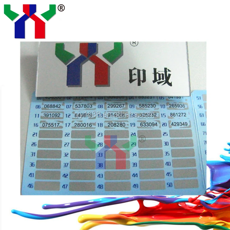 High Quality Scratch Off Ink Normal/uv Dry For Screen Printing - Buy ...