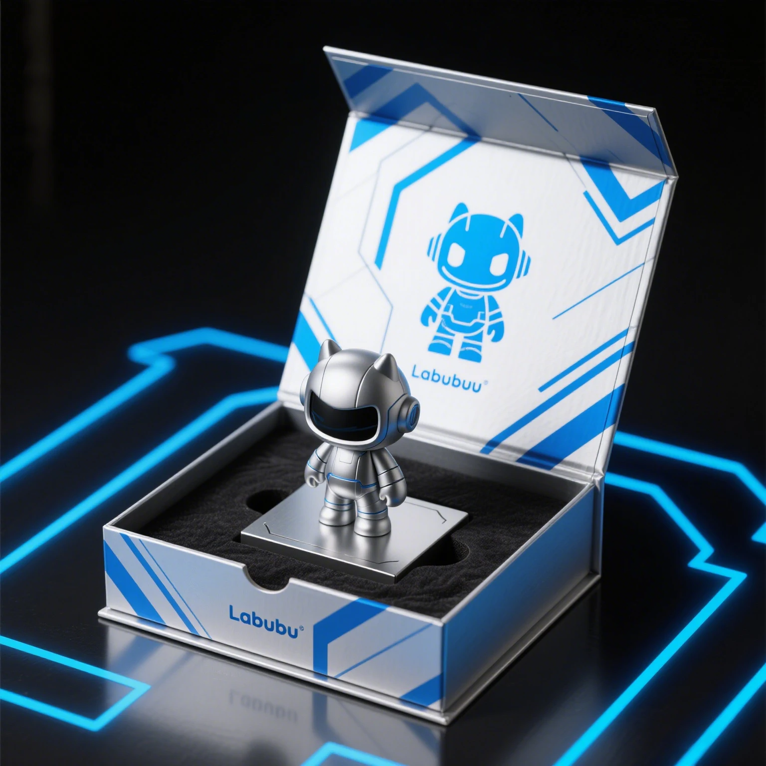 Labubu Luxury Packaging Box IOS9001 Trendy Doll Expert Flip Magnetic ...