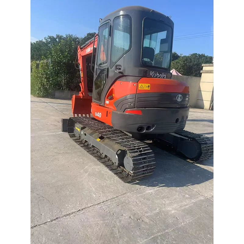 Mini Kubota U40 Excavator Crawler Digger Second Hand Compact Excavator ...