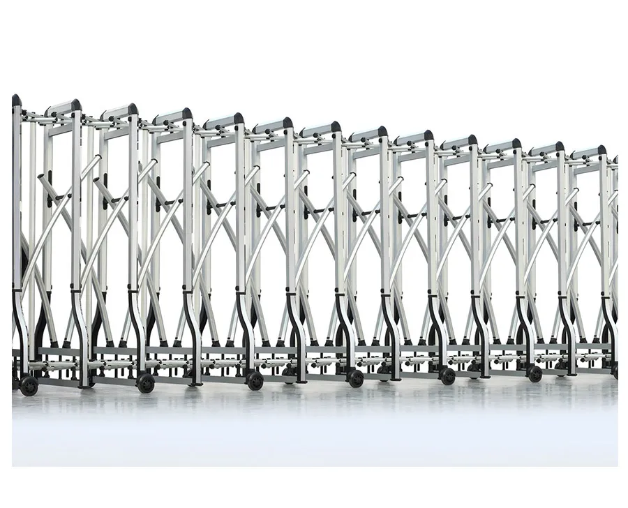 Motorized Expandable Automatic Folding Gate - Red Door H0305