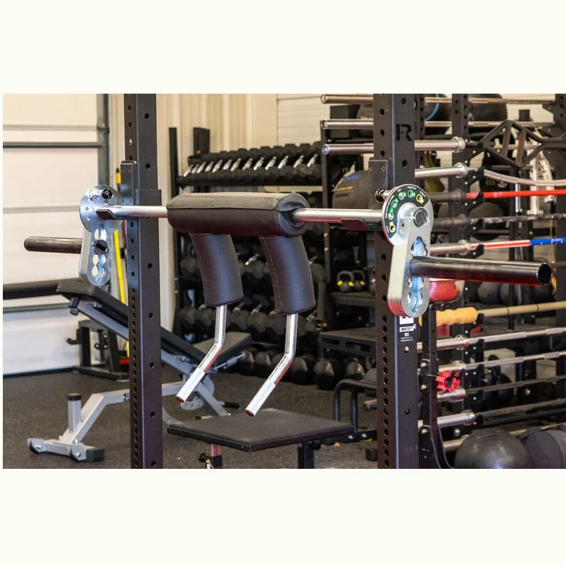 Adjustable Safety Squat Bar - Transformer Bar by Bucks
