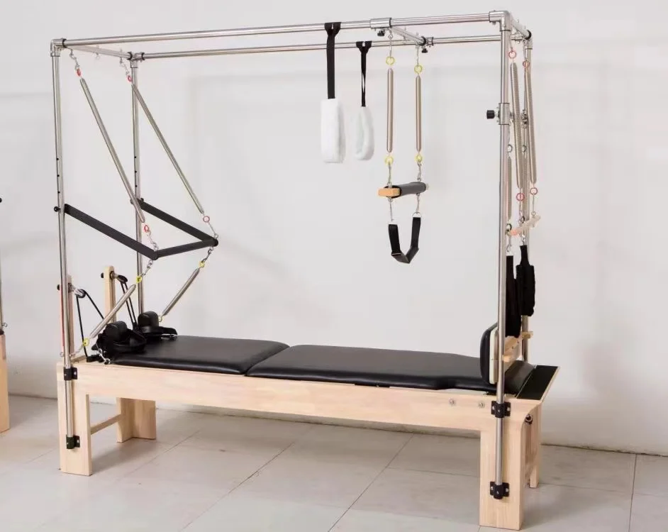 Deti Home And Gym Oak Maple Pilates Reformer Trapez Pilates Reformer ...