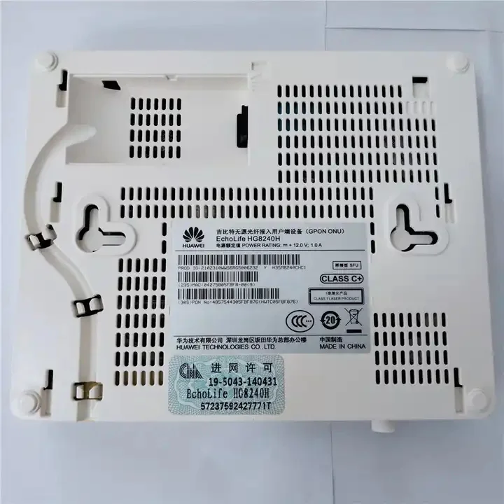 New Design Terminal Echolife Huawei Hg8240h Gpon 4ge+2voice Onu Ont ...