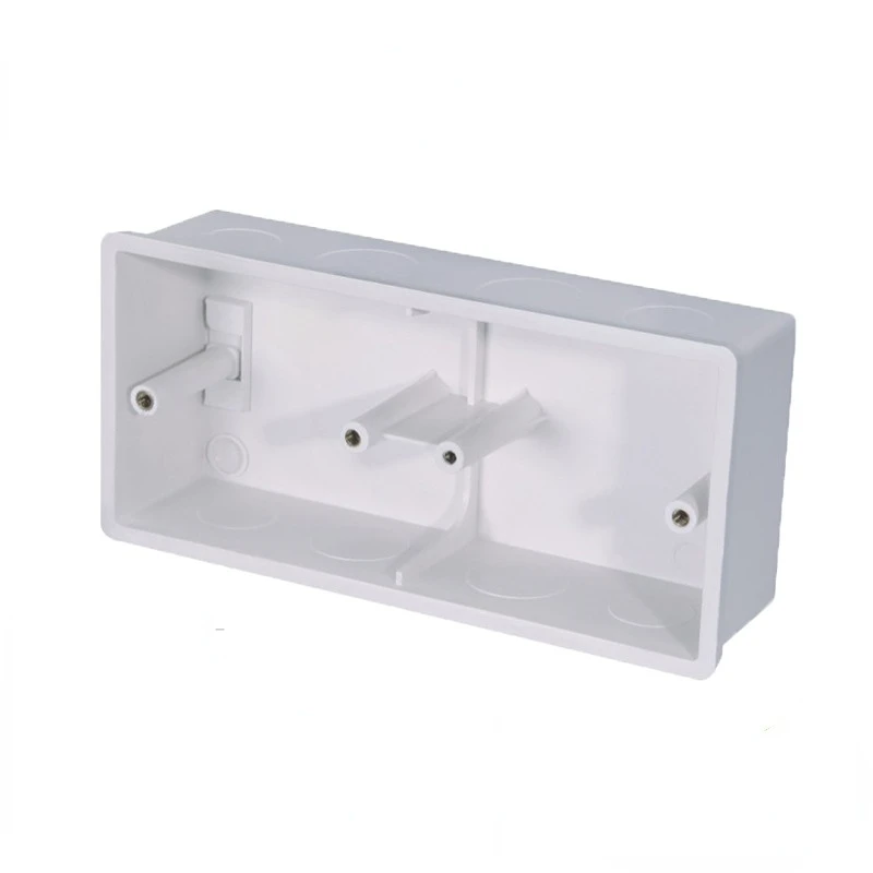 Surface Mount PVC Junction Box - Fireproof Electrical Switch Box