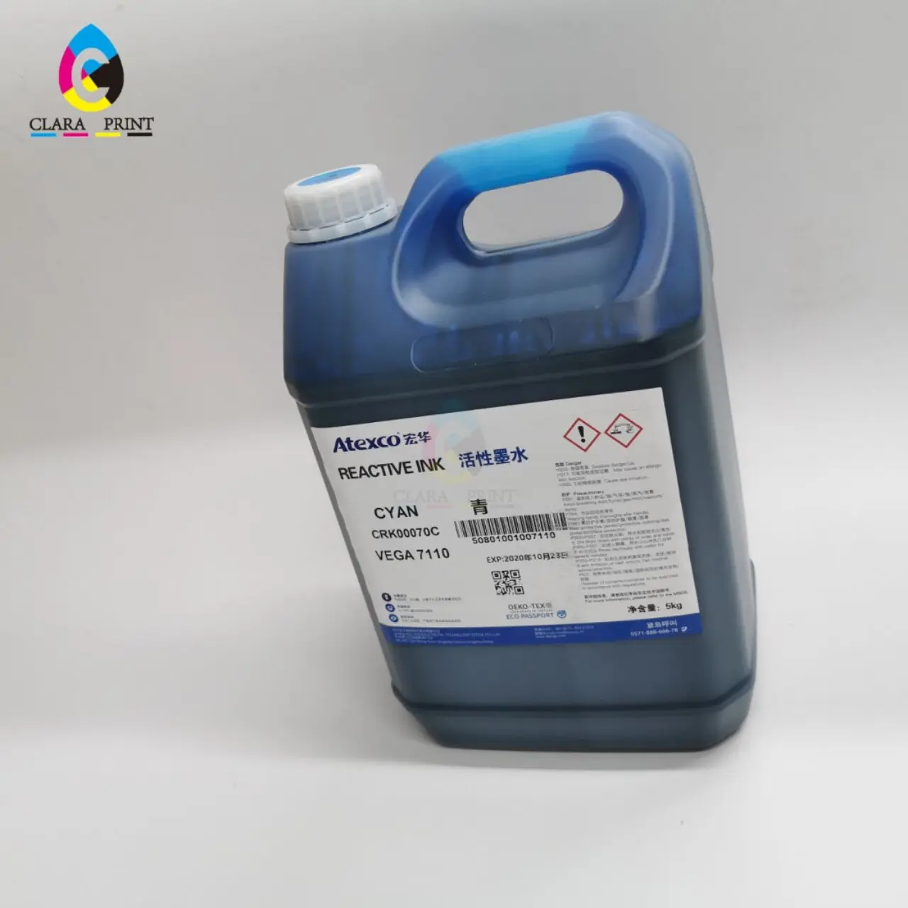 5000ml Atexco 반응 염료 디지털 섬유 인쇄 잉크| Alibaba.com