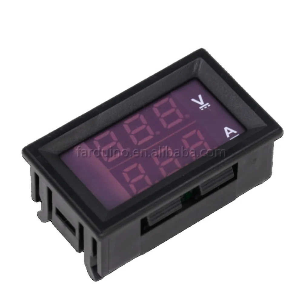 Dsn-vc288 Dc 0-100v 10a Digital Voltmeter Ammeter Dual Display Voltage ...