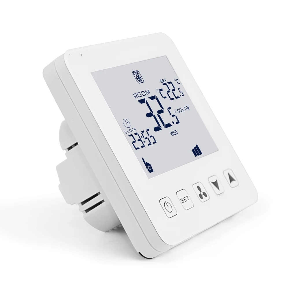 Modbus RS485 Fan Coil Unit Digital Thermostat Conditioner Air