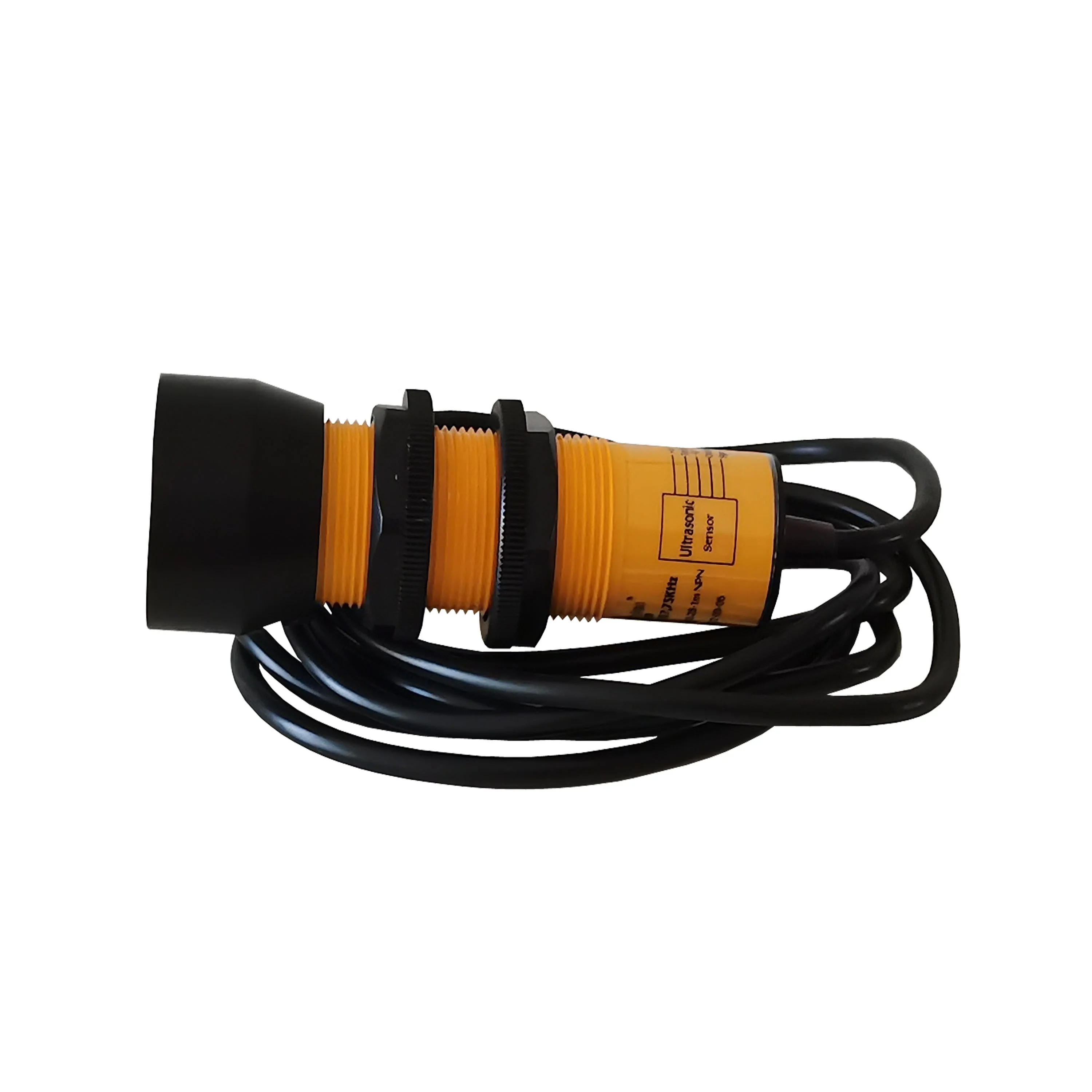 Esmus07 75khz Ultrasonic Distance Detection Sensor With 4 20ma 0 10v Npn Pnp Buy