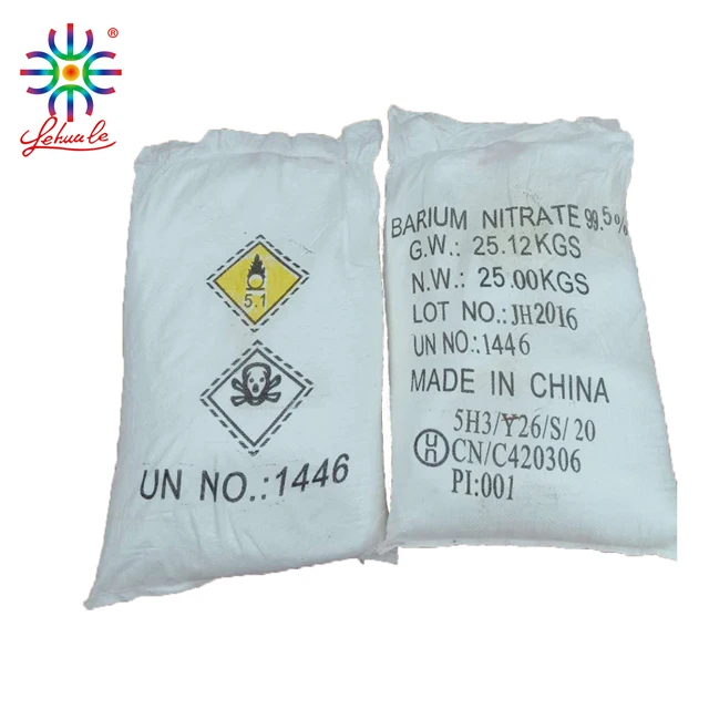 High Purity Barium Nitrate 99.5% for Fireworks & Splakers