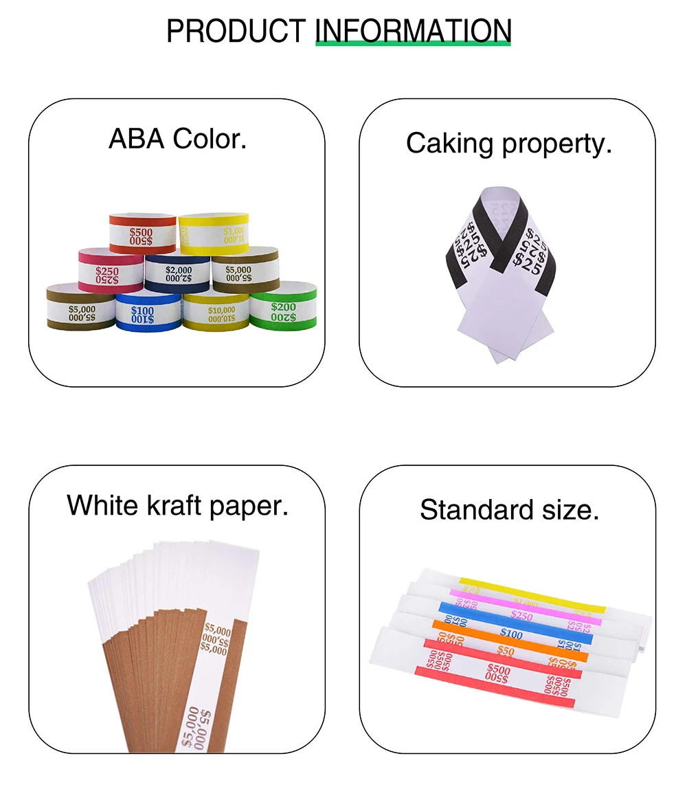 Self-sealing Currency Wrappers - Secure and Convenient