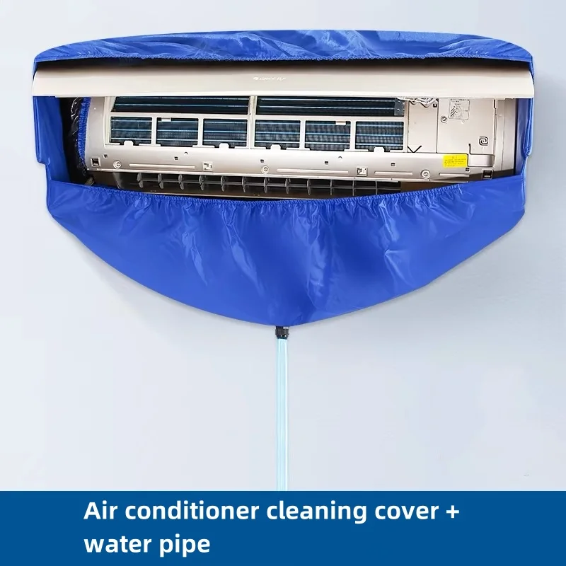 Air Conditioner Cleaning Cover Kit,Waterproof Dust Washing Clean Protector Bag For 9000btu To ...