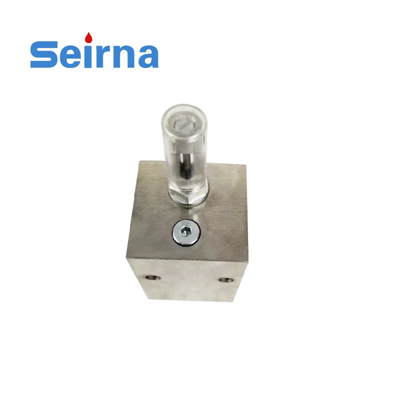 Ddvl Dual-line Grease Distribution Manifold Block Grease Feeder Block ...