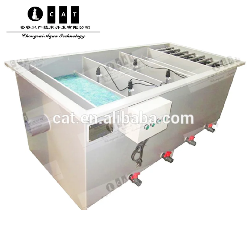 Fish Pond Aquarium Aquaculture Biofloc System Water Bio Filter Tank ...