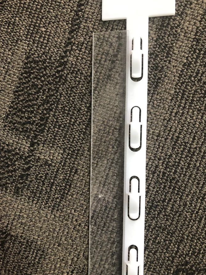 Plastic Hanging Display Strips - Enhance Retail Visibility