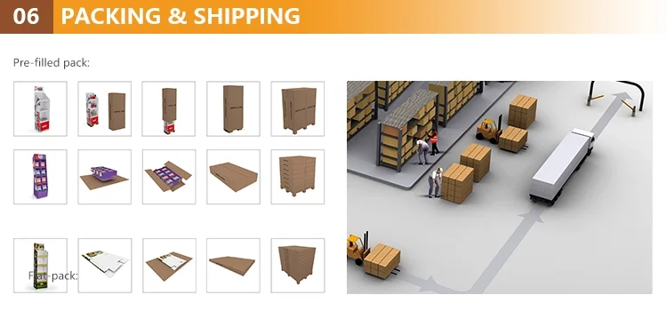 Custom Sachet Pdq Merchandising Cardboard Retail Counter Display Box ...