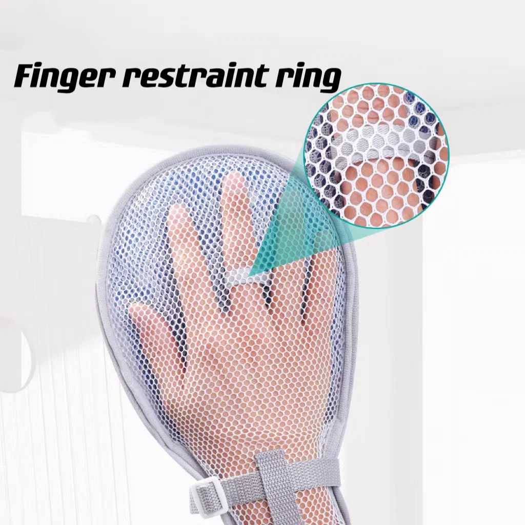Wholesale Grey Color Hand Control Mitt Patient Hand Finger Infection ...