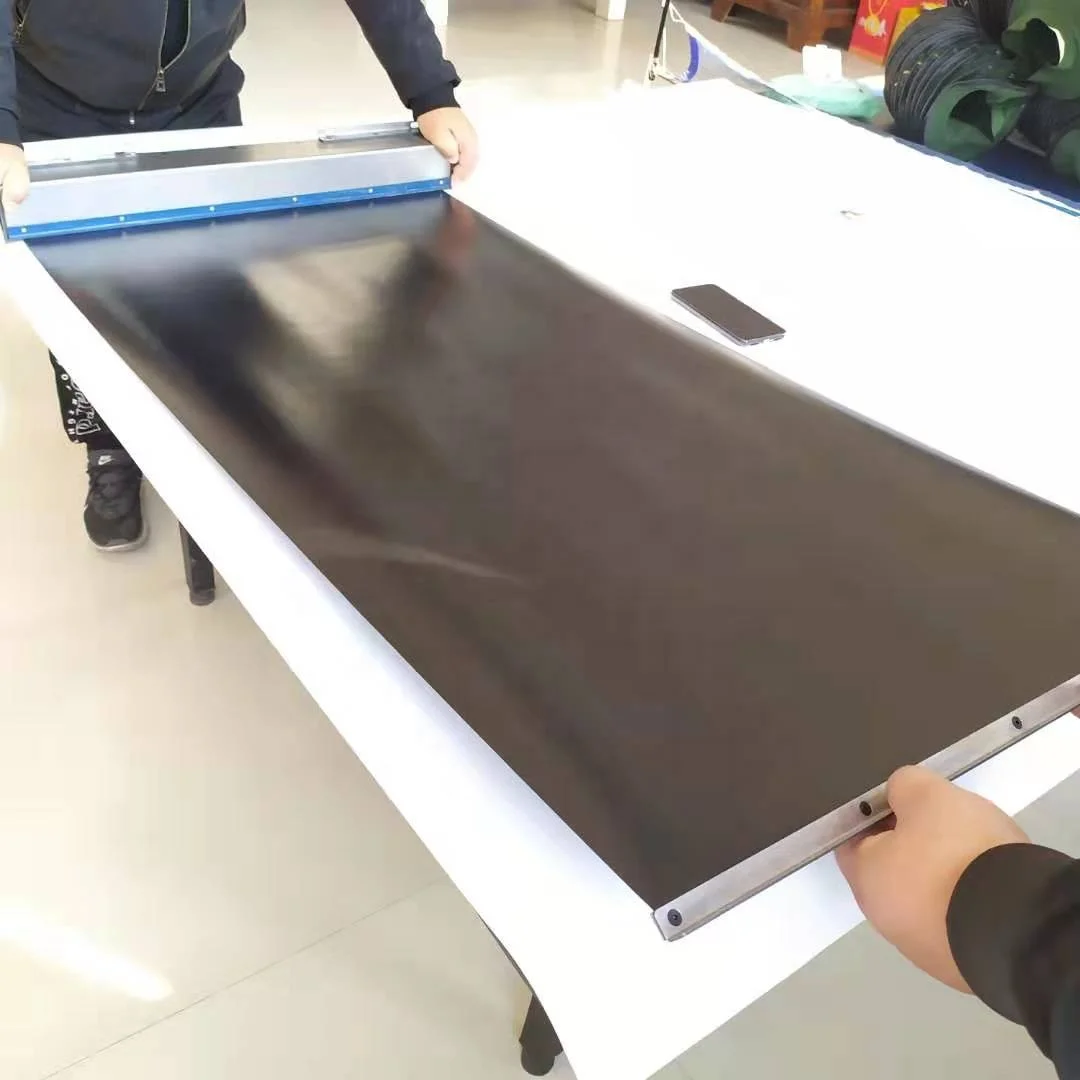 Customize Any Size Fast Delivery Flexible Open Reel Type Roll Up Covers ...