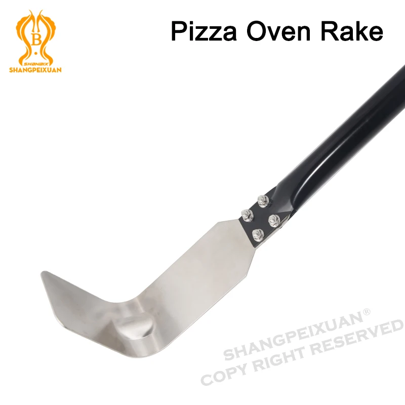 Slag Scraper for Pizza Ovens - Efficient & Durable Tool