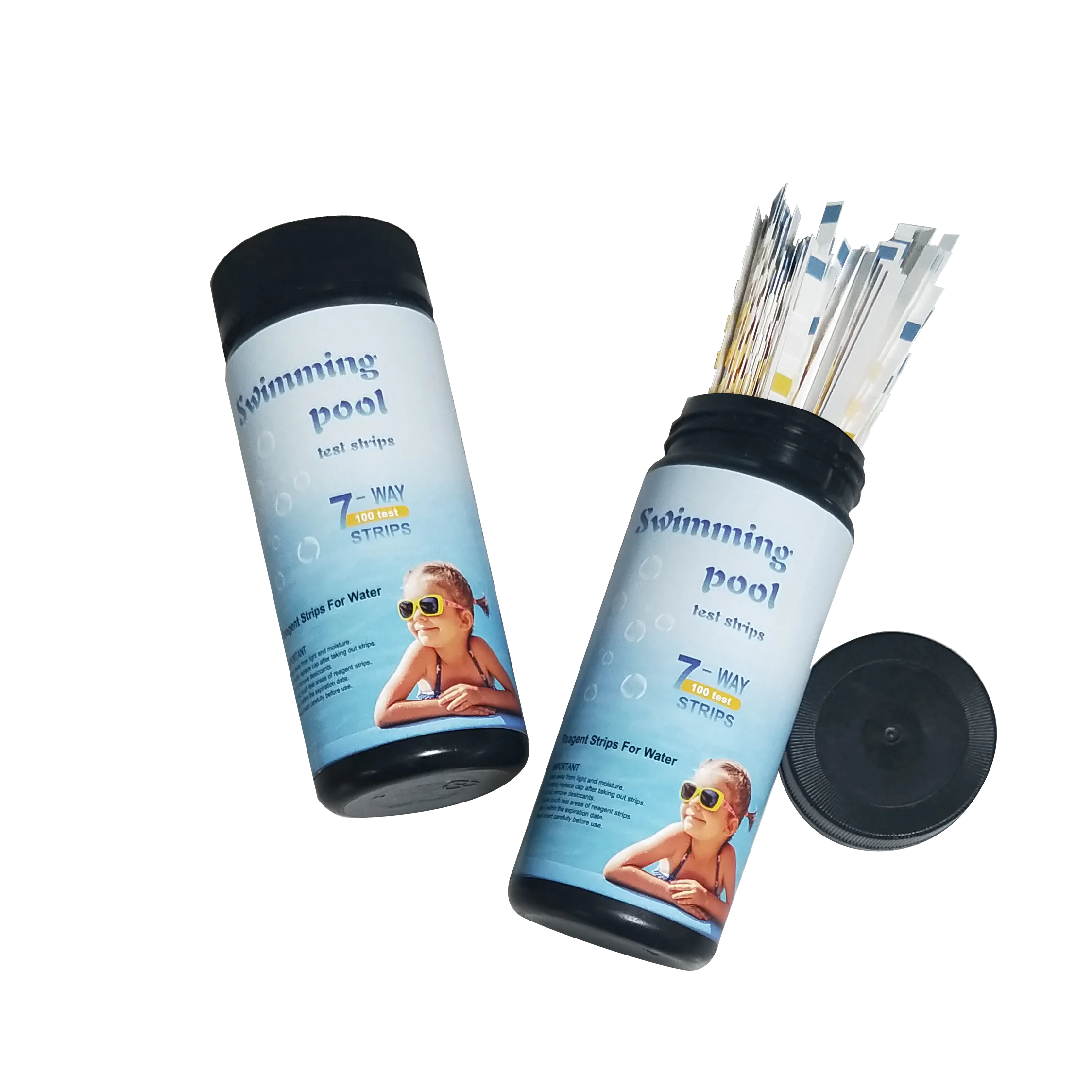 7 In1 Pool Spa Test Strips Best Kit Accurate Water Quality Testing Home ...