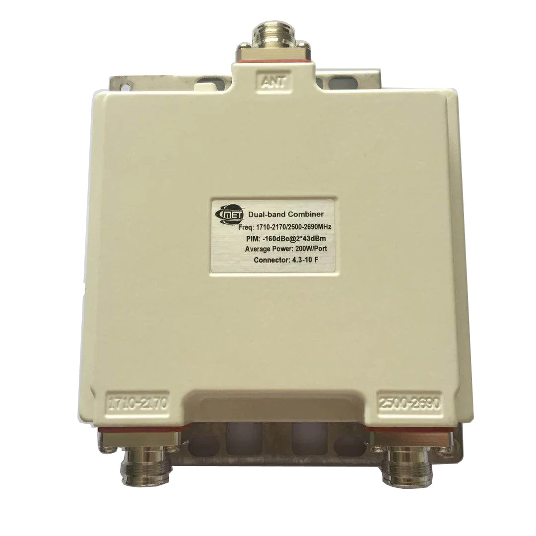 Dual Band Combiner Diplexer 2100 2600 - MANIRON Power Divider