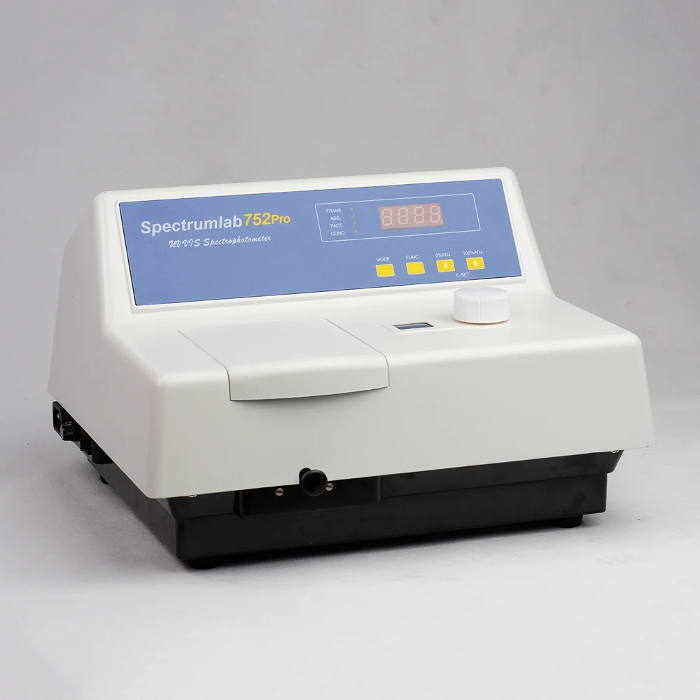Laboratory 752 Pro Uv-vis Spectrophotometer 2nm Bandwidth Spectrometer ...