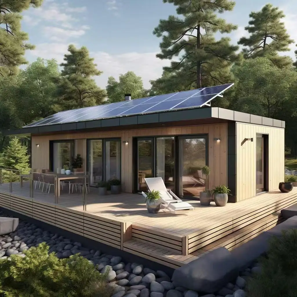 Luxury Modular Cheap Modern Style Villa House Kit Prefab Home Gauge ...