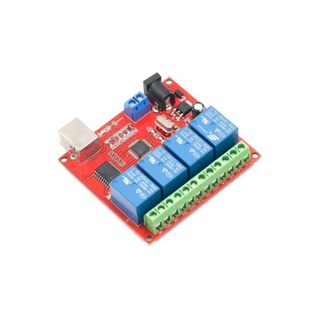 Taidacent USB PC Relay Control - 4 Channel Intelligent Switch