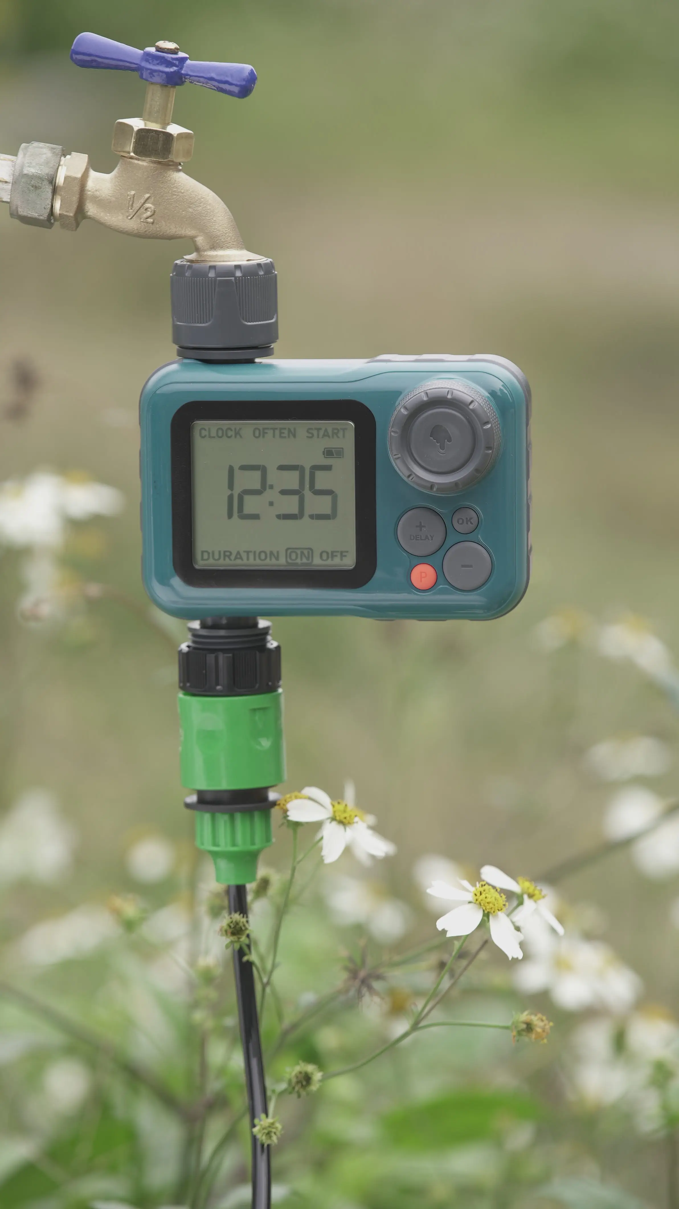 Plastic Garden Tap Connector, Water Irrigation Hose Quick Connectors ...