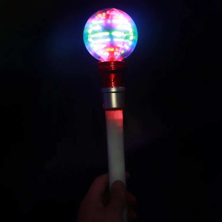 Spinning Magic Ball Wand - Fun LED Toy for Kids & Events
